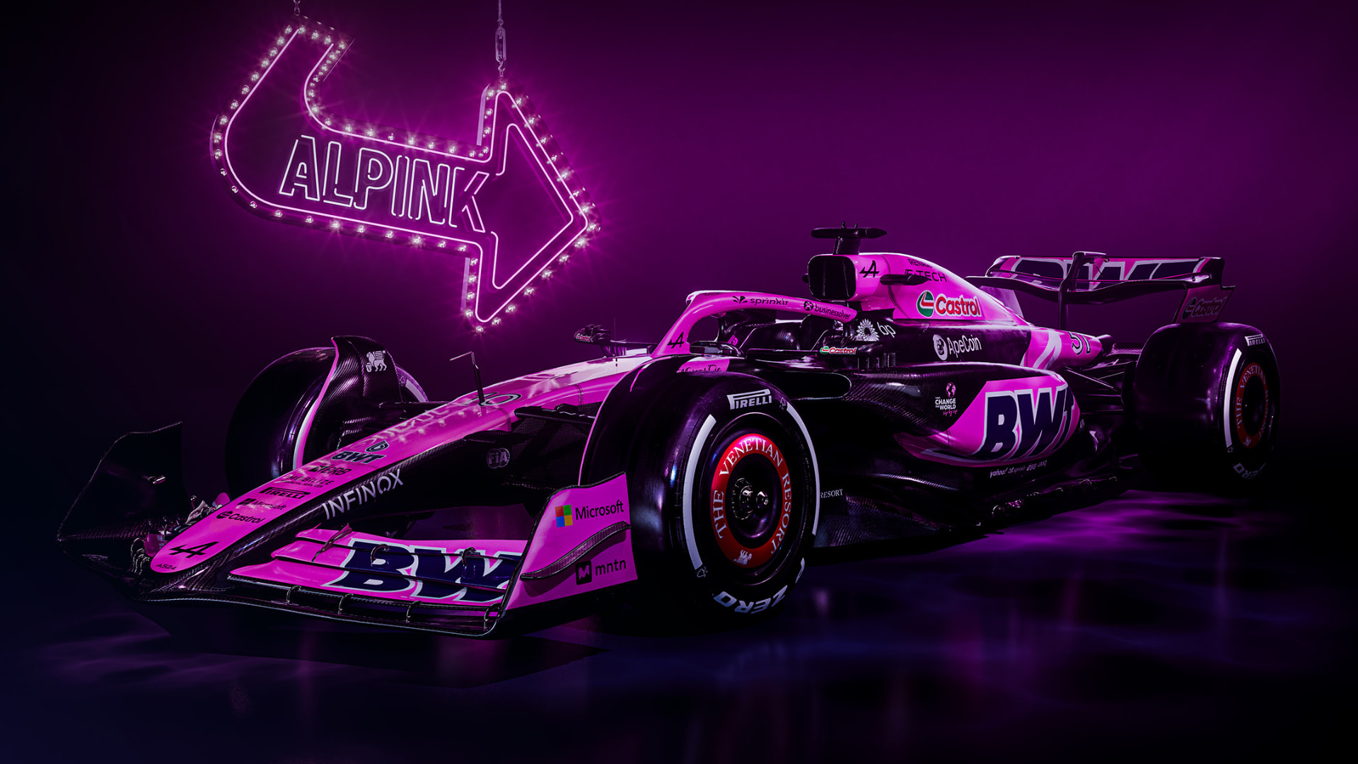 GALLERY: Alpine unveil all-pink livery for final three races of 2024 ... GALLERY: Alpine unveil all-pink livery for final three races of 2024 ...